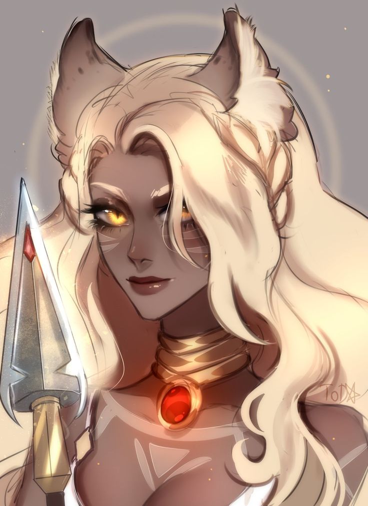 Antandra From Afk Arena By Elizedewe On Deviantart Afk Character Art Cat Girl