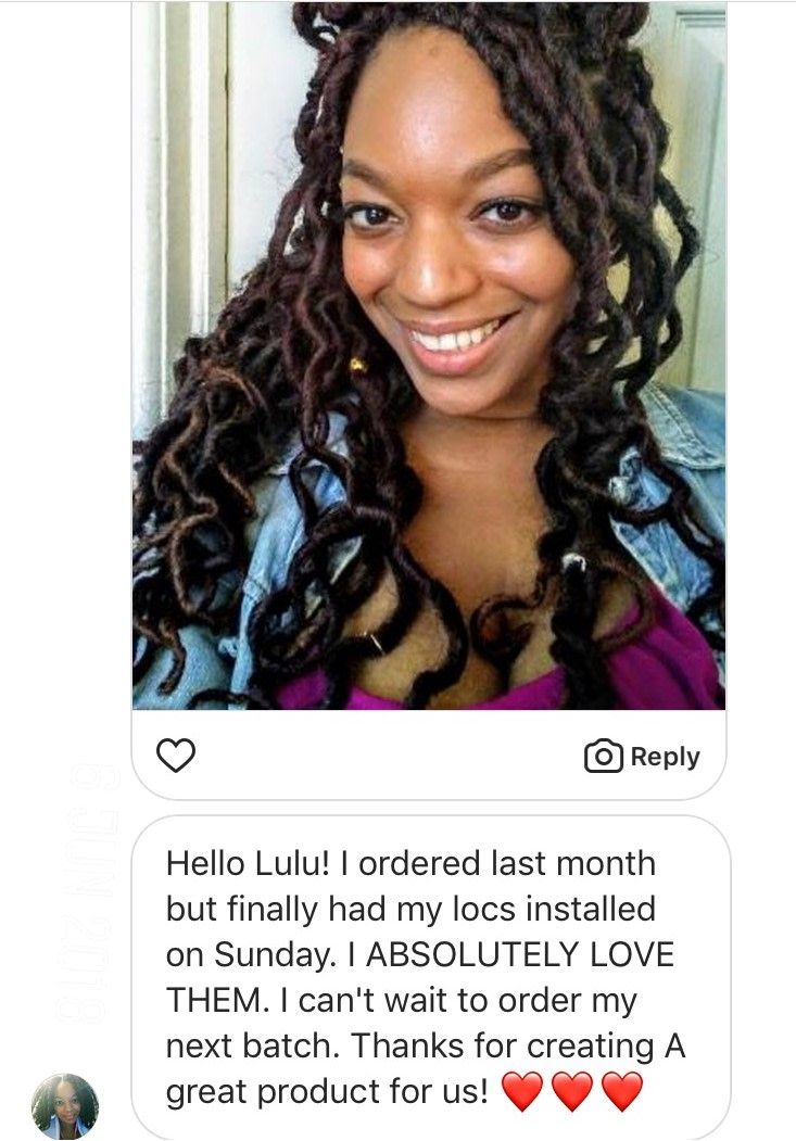 Bronde Boho Goddess Crochet Faux Locs
