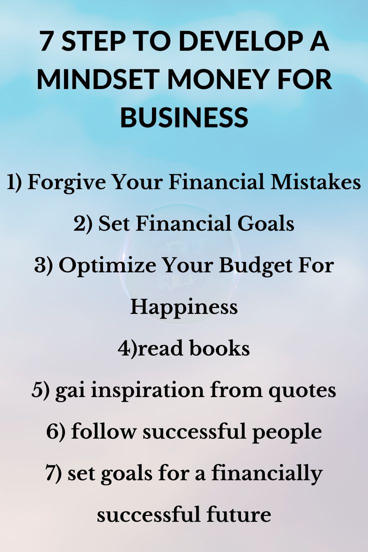 7 Step To Develop A Positive Mindset Money For Business Positive