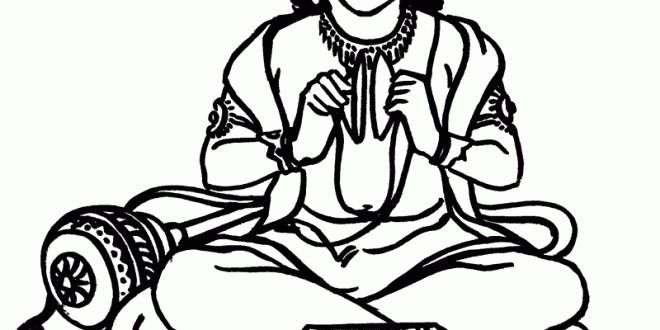 Ram Bhagat Hanuman Coloring Page - Kids Portal For Parents | Coloring ... Ram Bhagat Hanuman Coloring Page - Kids Portal For Parents | Coloring ...