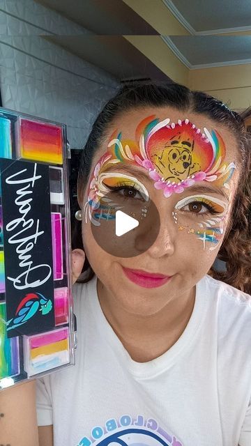 ️🎨pinta Caritas Lunita On Instagram ¡es Hora De Aprender Cómo Crear Un Divertido Maquillaje De