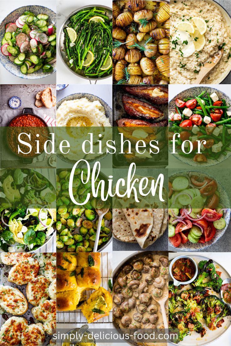 Side Dishes For Chicken Roast Chicken Side Dishes Grilled Chicken Side Dishes Side Dishes