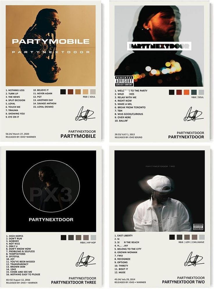 TOBIANG Partynextdoor Music Album Cover Signed Limited Canvas Poster ... TOBIANG Partynextdoor Music Album Cover Signed Limited Canvas Poster ...