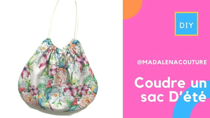 Coudre Un Sac Dété Tuto Couture Madalena Youtube Diy Couture