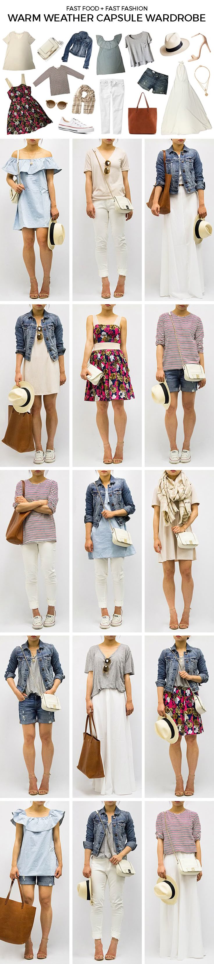 The Ultimate Capsule Wardrobe Casual Infusion Elle Blogs Capsule