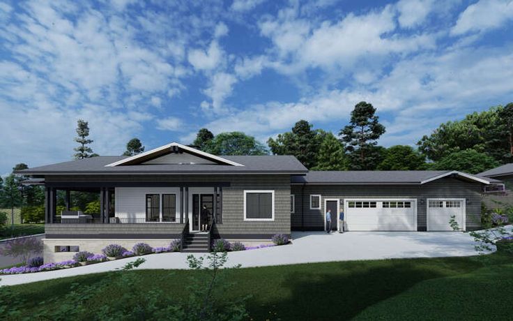 House Plan 425-00052 - Modern Transitional Plan: 3,071 Square Feet, 3 ... House Plan 425-00052 - Modern Transitional Plan: 3,071 Square Feet, 3 ...