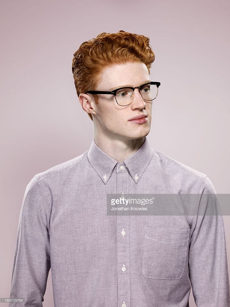 Male With Wavy Red Hair And Glasses Looking Away Picture Id169709704 768×1024 Pixels Red Hair