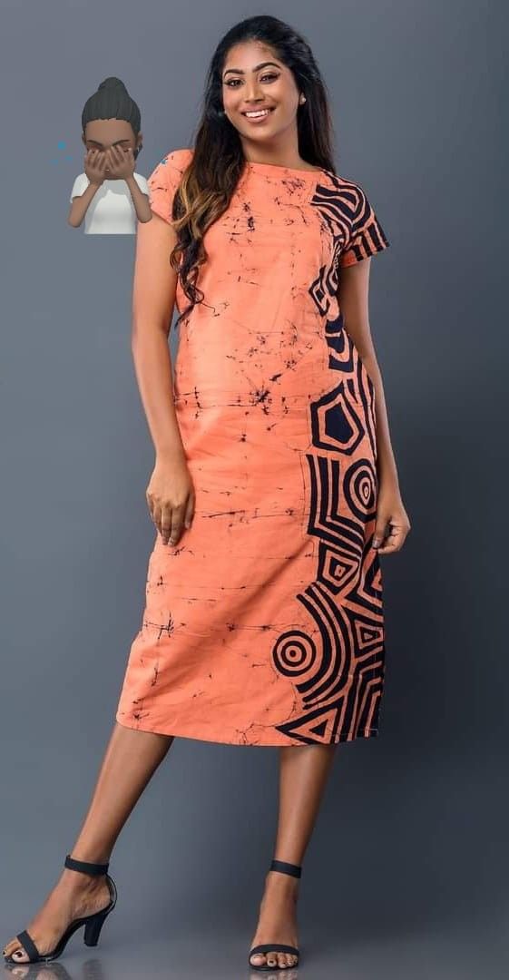 Dress Patterns Frock Design Polynesian Dress Girls Cotton Dresses Batik Fashion New Dress