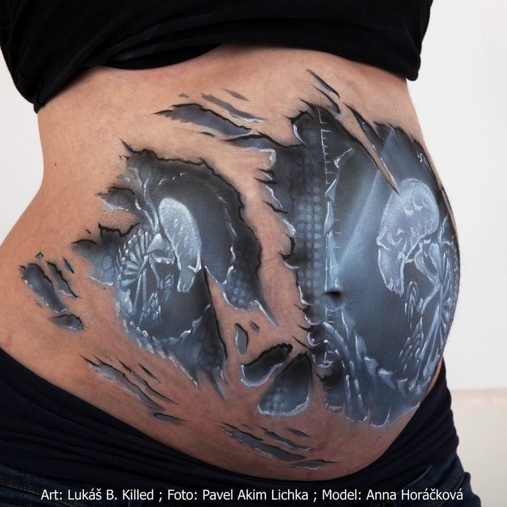 Alien Pregnancy Belly