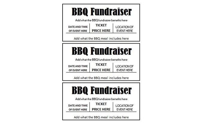 Fundraiser Ticket, BBQ Fundraiser Ticket, BBQ Fundraiser Ticket ... Fundraiser Ticket, BBQ Fundraiser Ticket, BBQ Fundraiser Ticket ...