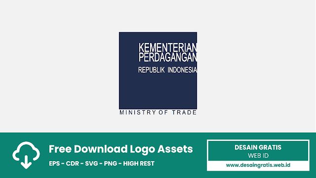 Logo Kementerian Perdagangan Kemendag Format Vector Cdr Ai Eps Svg