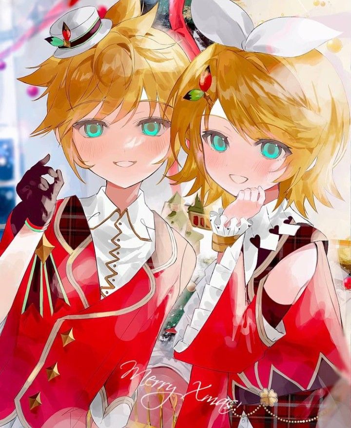 Pin De Saeran ~ En Kagamine Rin And Len Vocaloid ️ Rin Y Len Kagamine Rin Dibujos Bonitos