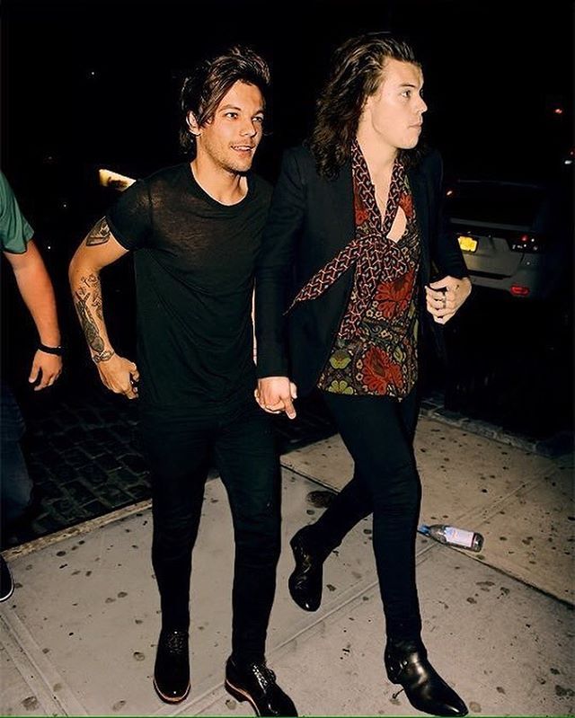 Louis And Harry Tomlinson Styles In 2023 Louis And Harry Larry Style