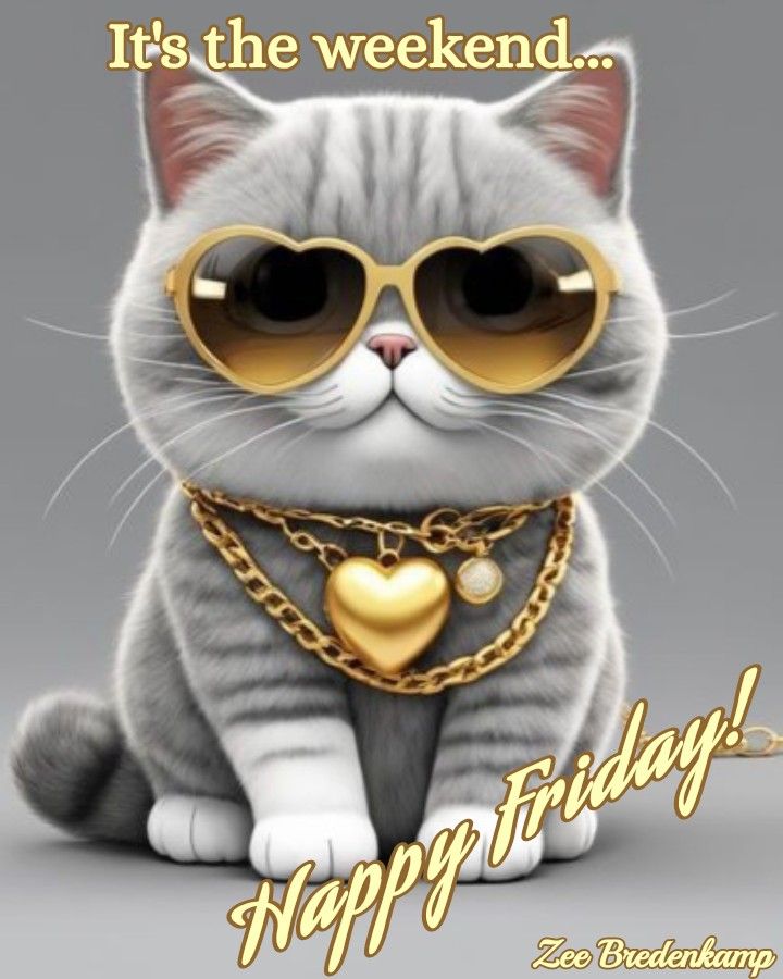 Happy Friday Good Morning Happy Friday Happy Friday Pictures Cute Cats