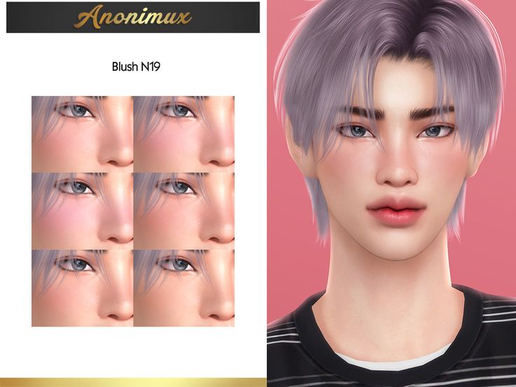 The Sims Resource Blush N19 Sims 4 Cc Makeup Sims Sims 4