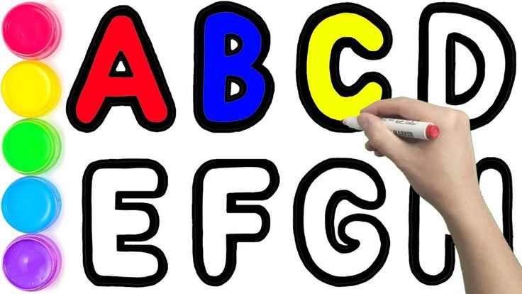 How to Draw Alphabets Step by Step for Kids | Alphabets Coloring Pages ... How to Draw Alphabets Step by Step for Kids | Alphabets Coloring Pages ...
