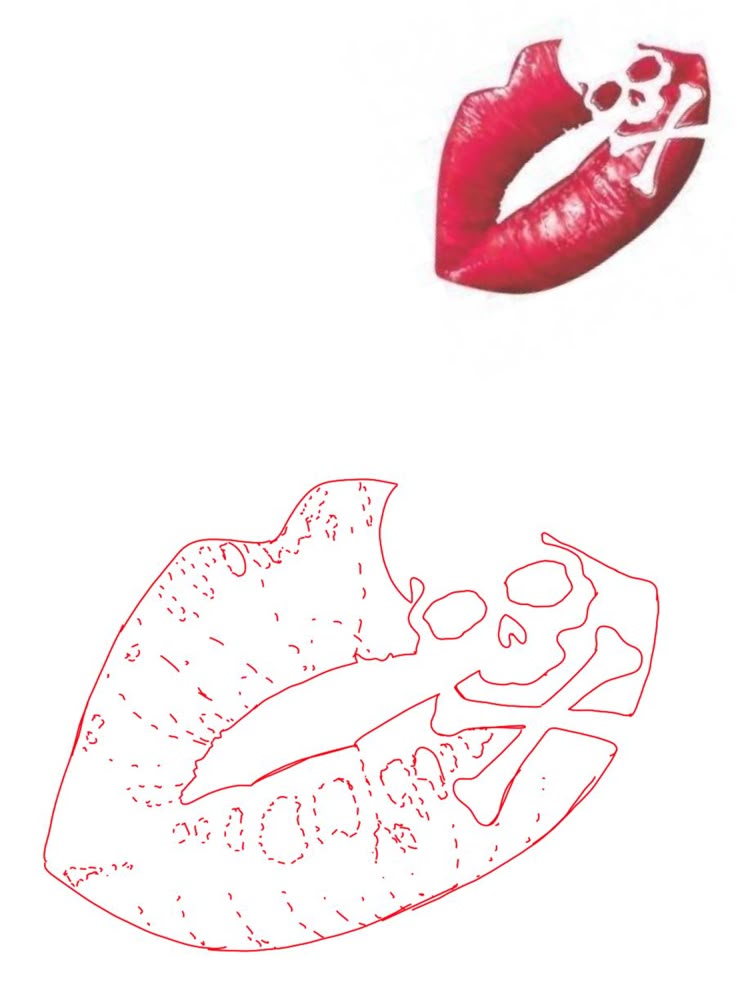 Lips Tattoo Stencil In 2023 Tattoo Design Book Tattoo Outline Drawing Tattoo Stencils