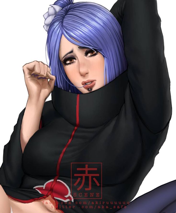 Konan By Akascene On Deviantart Konan Menma Uzumaki Naruto Girls