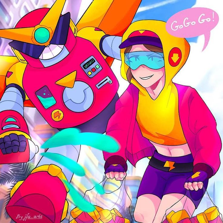 Max And Surge Art Макс и Вольт арт Brawl Stars Immagini Di Sfondo Immagini Foto Di Sfondo