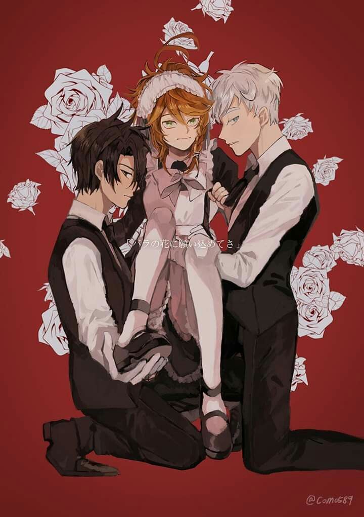 Pin De Beta Str Em The Promised Neverland Personagens De Anime Anime Desenhos De Casais Anime