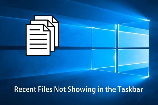 Recent Files Not Showing in the Taskbar | Advanced Fixes | Snipping ... Recent Files Not Showing in the Taskbar | Advanced Fixes | Snipping ...