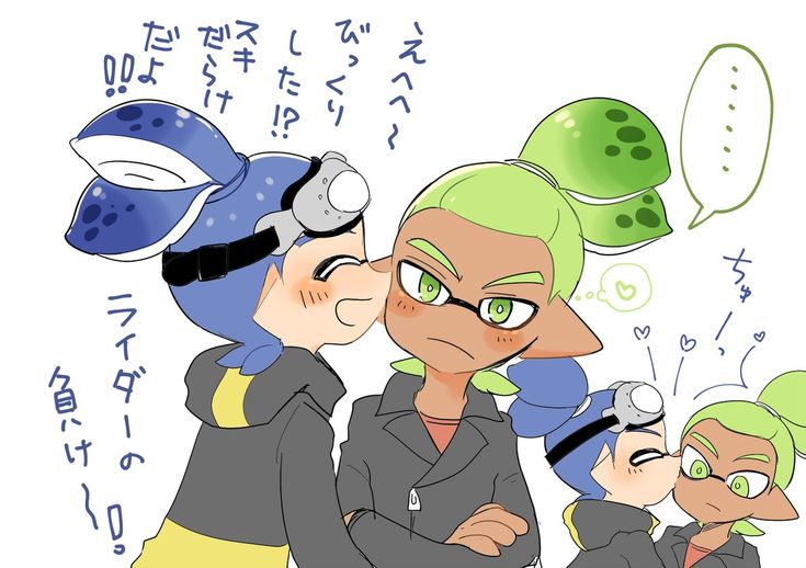 Splatoon Goggles X Rider Splatoon Comics Splatoon Team Blue