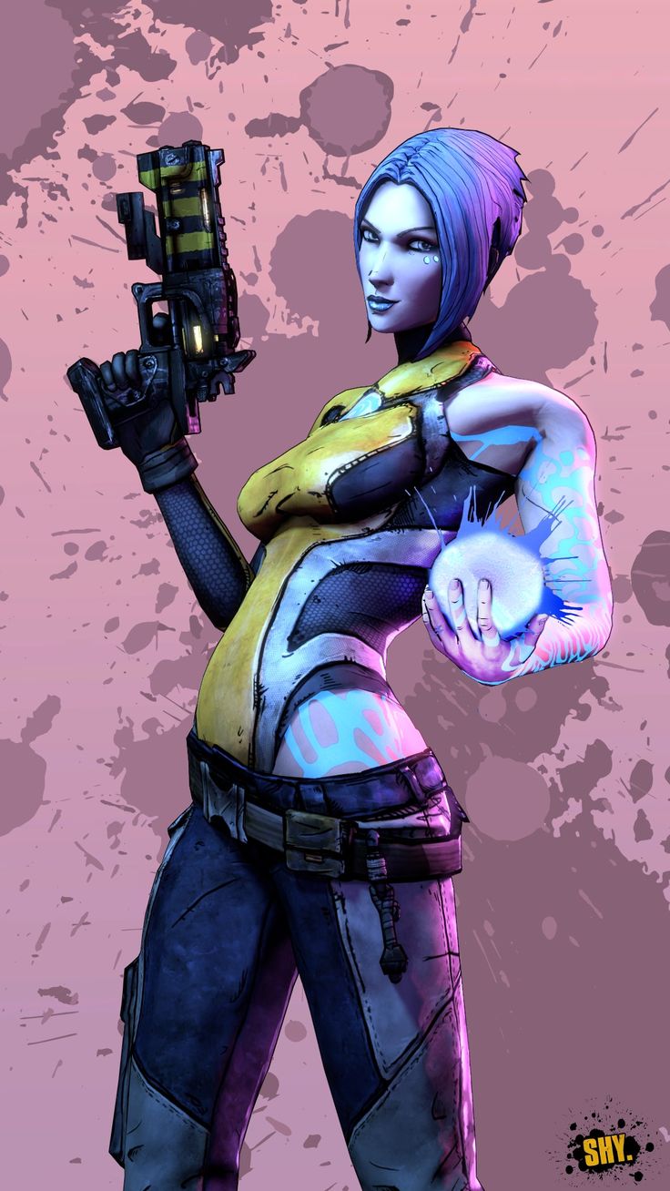 Pin By Asyaazieva On ☢borderlands☢ Borderlands Art Borderlands Video Game Characters