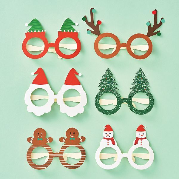 Holiday Glasses Craft Kit Paper Source Crafts Holiday Crafts Holiday Glasses
