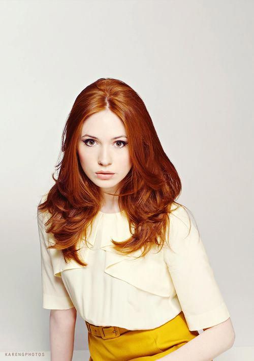 Karen Gillan And Her Perfect Perfect Hair Every Time I Think Ive