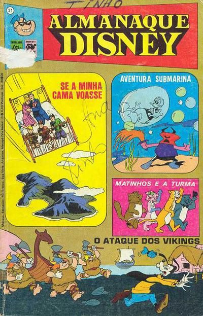 Gcd Cover Almanaque Disney 31 Old Comics Comic Books Comics