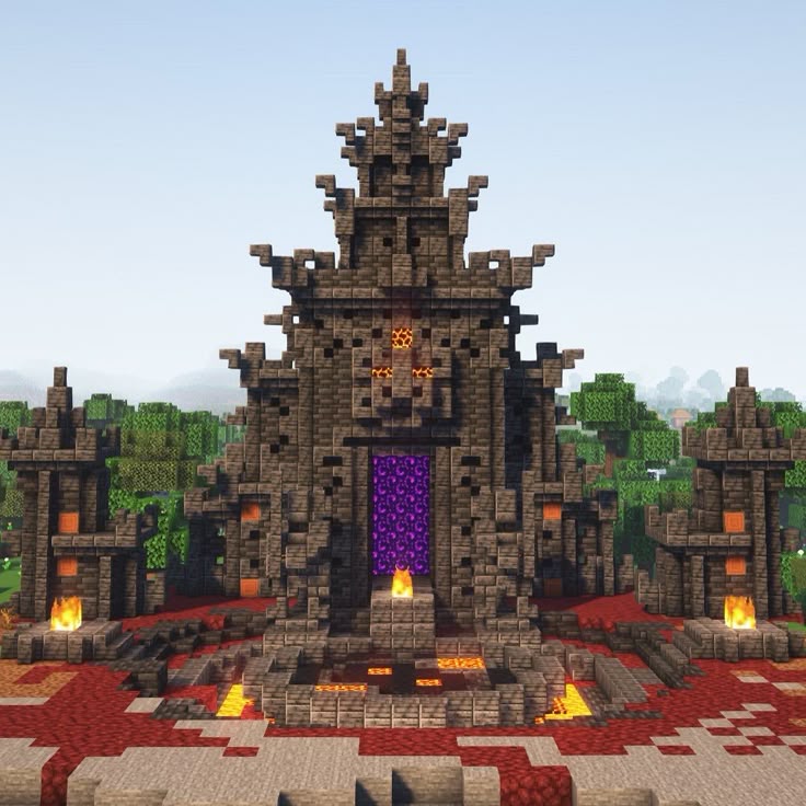 Upgraded Minecraft ruined portal!! pt. 3 🔥 | Minecraft architecture ... Upgraded Minecraft ruined portal!! pt. 3 🔥 | Minecraft architecture ...