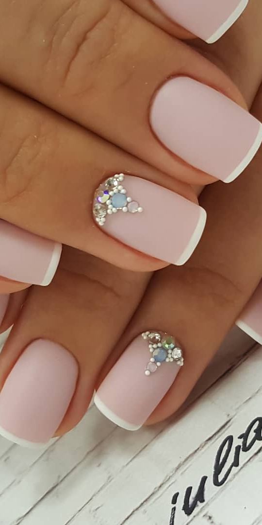 Amazing Matte Acrylic Nails When You Are Tired Of The Glossy Ones