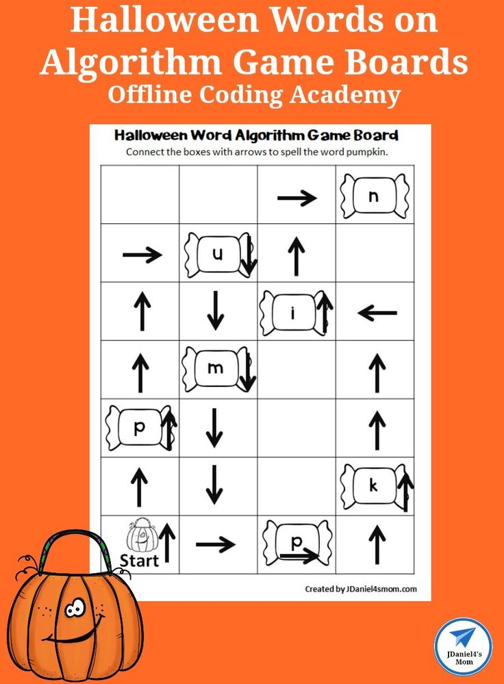 Spooky Algorithm Word Game Offline Coding Academy