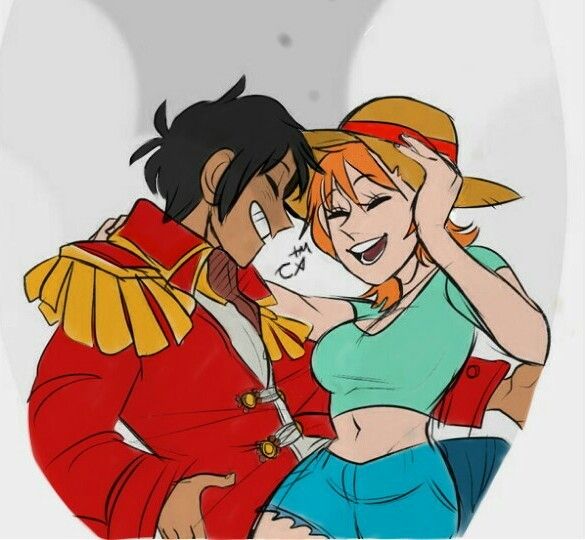 Pin By Wobsoutce On Luffy X Nami Luffy X Nami Luffy Anime