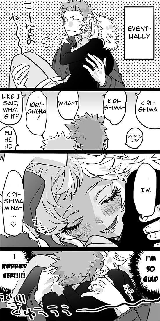 Kirishima Eijirou X Mina Ashido Kirimina After Married Story 44 Hero Academia Characters