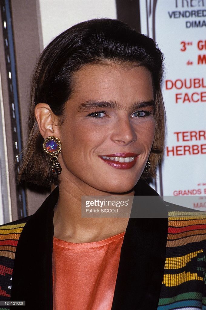 Stephanie Of Monaco In Monaco Monaco On April 06 1990 Princess Princess Stéphanie Of
