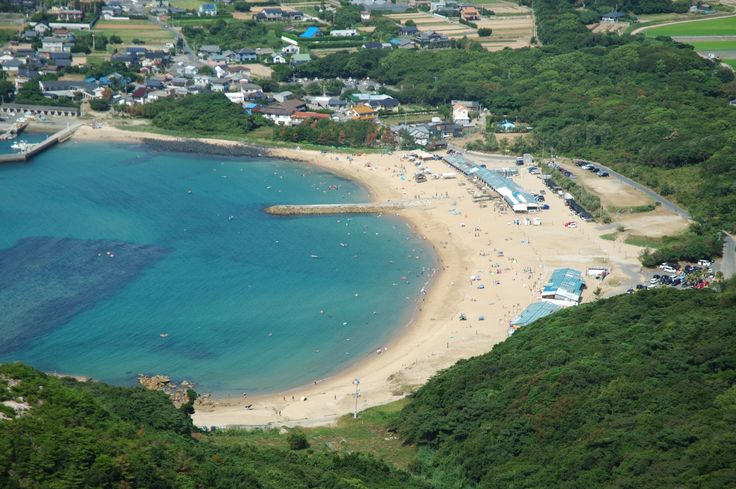 福岡 糸島 芥屋海水浴場 芥屋 ビーチ 立石山 ビーチ 山 福岡