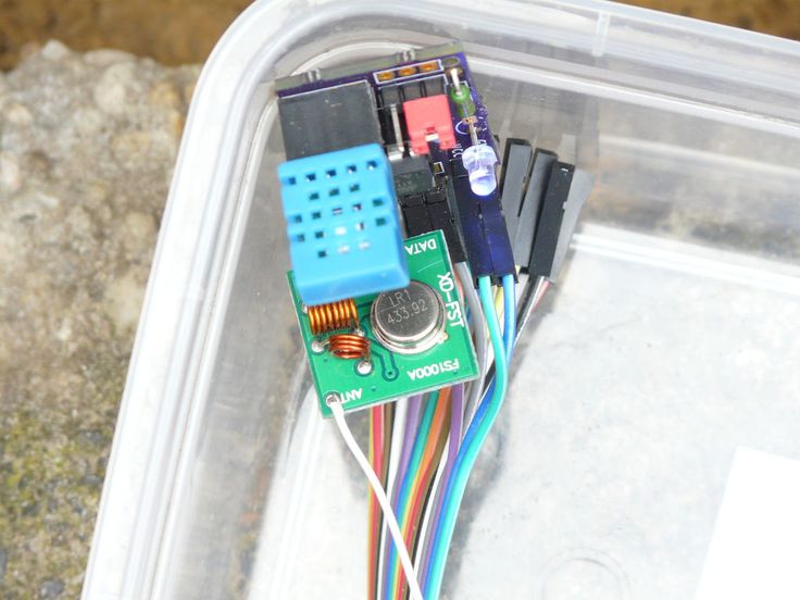 Mini Weather Station With Attiny85 Arduino Inventos Diy