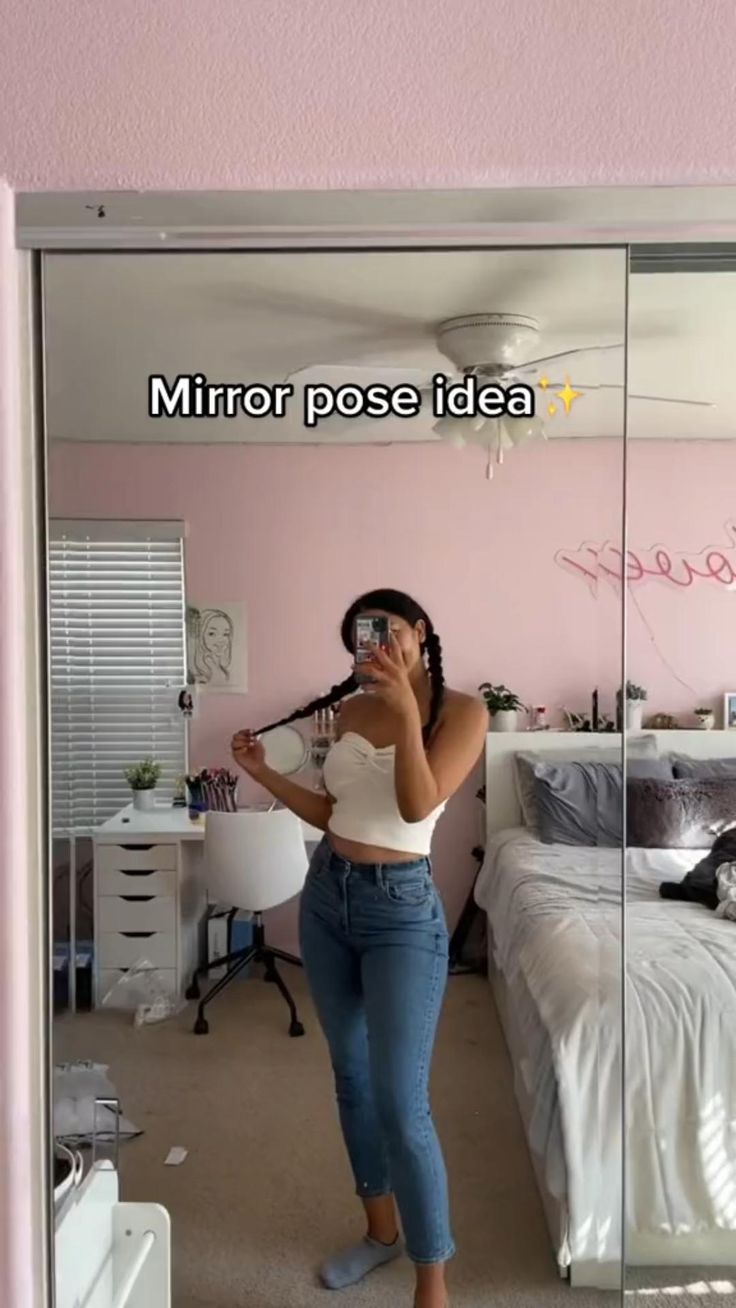 Mirror Pose Mirror Selfie Pose Ideas Mirror Pose Idea In 2022 Women Photography Poses