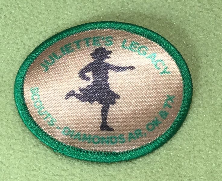 Girl Scouts Diamonds Ar Ok And Tx 100th Anniversary Patch Juliettes