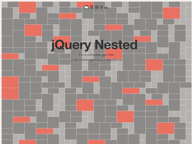 Create Beautiful Grid Layouts with jQuery Nested Create Beautiful Grid Layouts with jQuery Nested