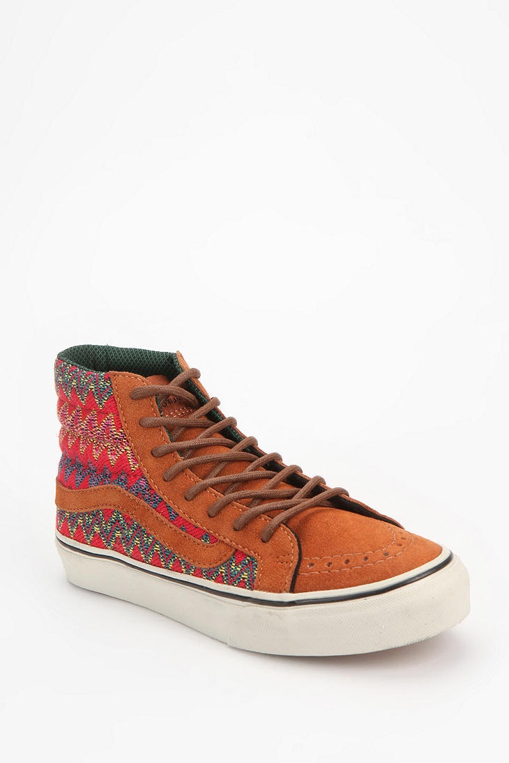 Vans Sk8 Hi Zigzag Womens High Top Sneaker Urban Outfitters Womens High Top Sneakers