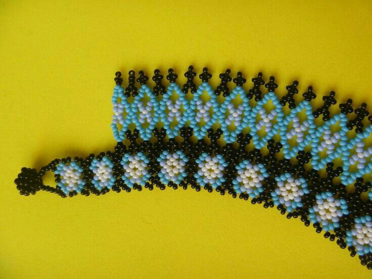 Pin De Mary Jyrkama En Its A Jewel Thing Abalorios Nativos Collar De Flores Collares De Cuentas