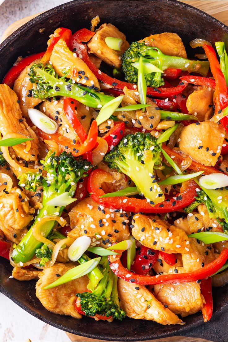 Delicious Keto Chicken Stir Fry