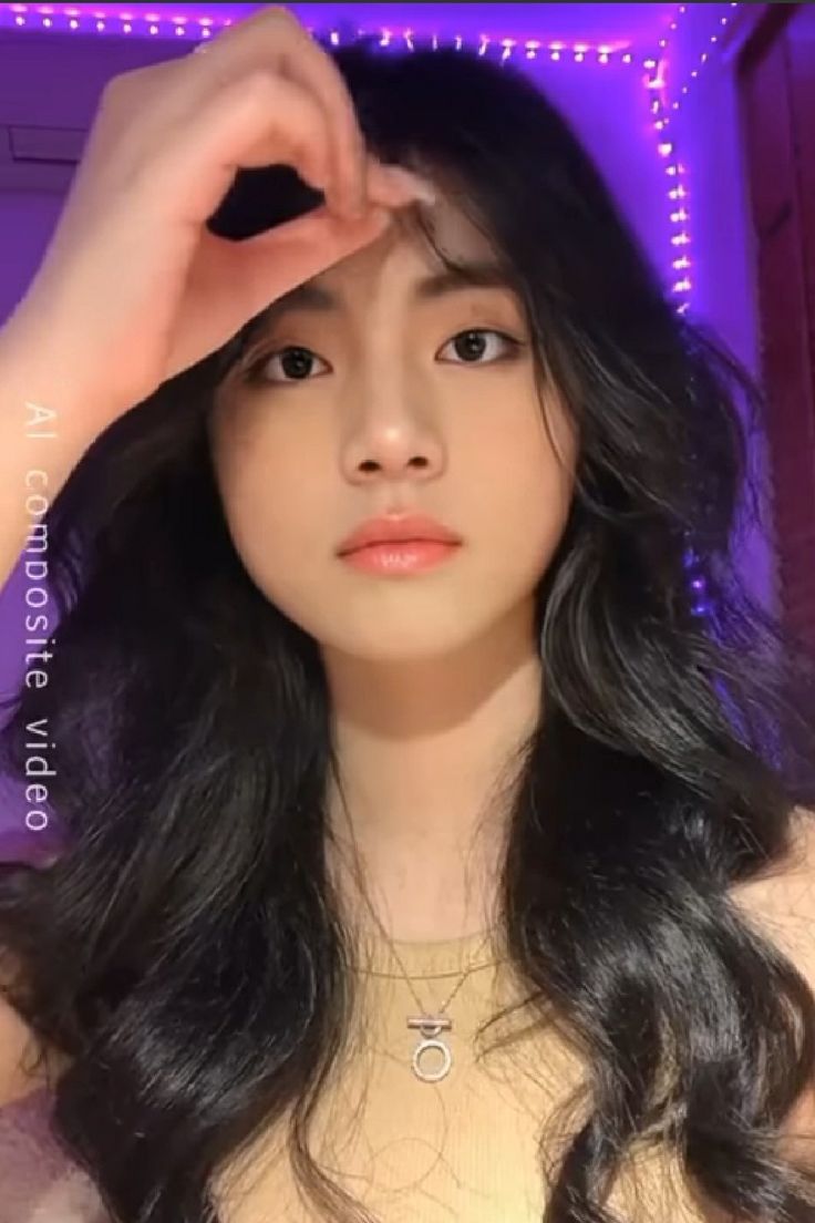 Taehyung Girl Version💅 Girl Bts Girl Bts Beautiful