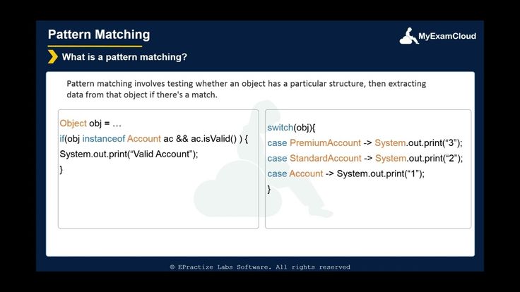 Java Se 17 Pattern Matching 1 Minute Video Course By Myexamcloud