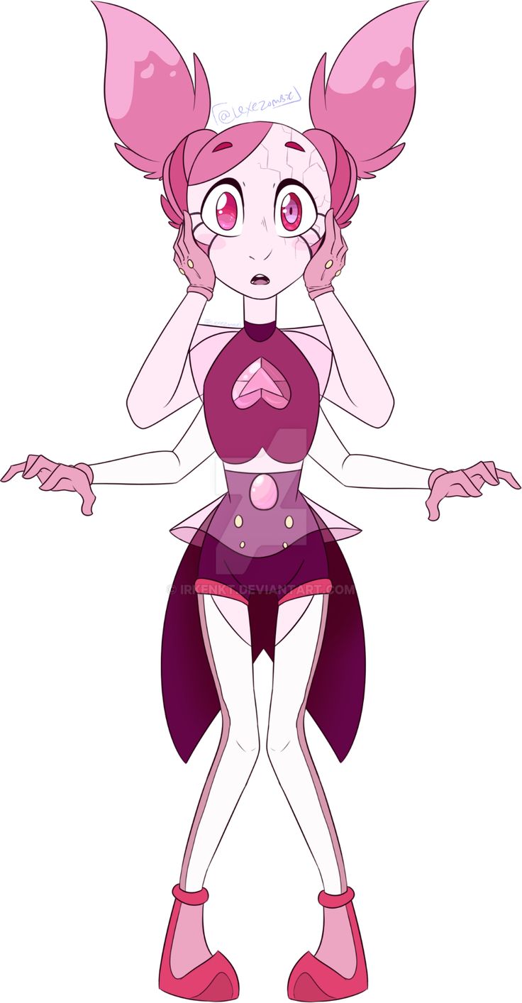 Pink Pearl And Spinel Fusion Steven Universe Gem Steven Universe Fanart Steven Universe Diamond