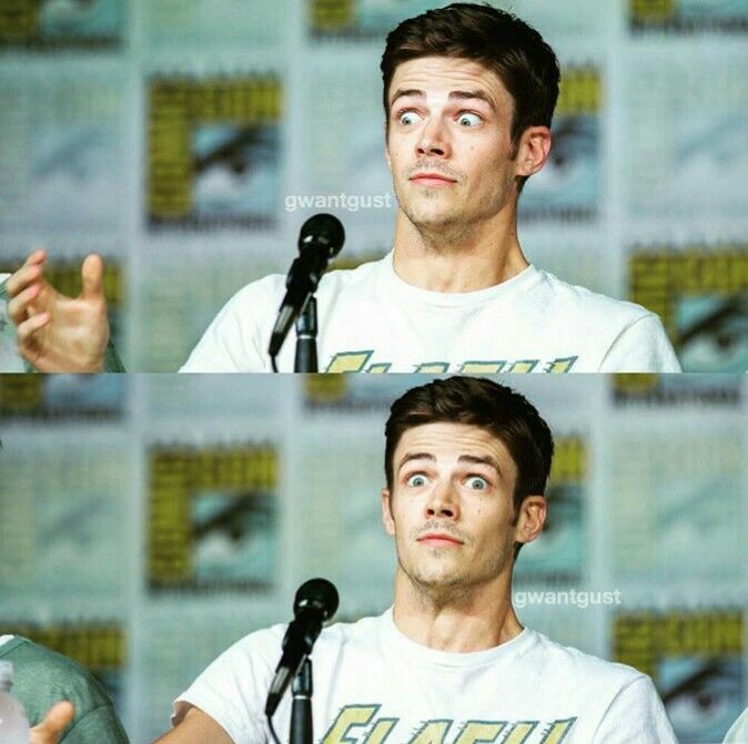 Pin By Lauren Cohen On Grant Gustin ⚡️ The Flash Grant Gustin Grant Gustin Flash Funny