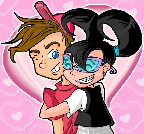 Timmy And Tootie Kiss