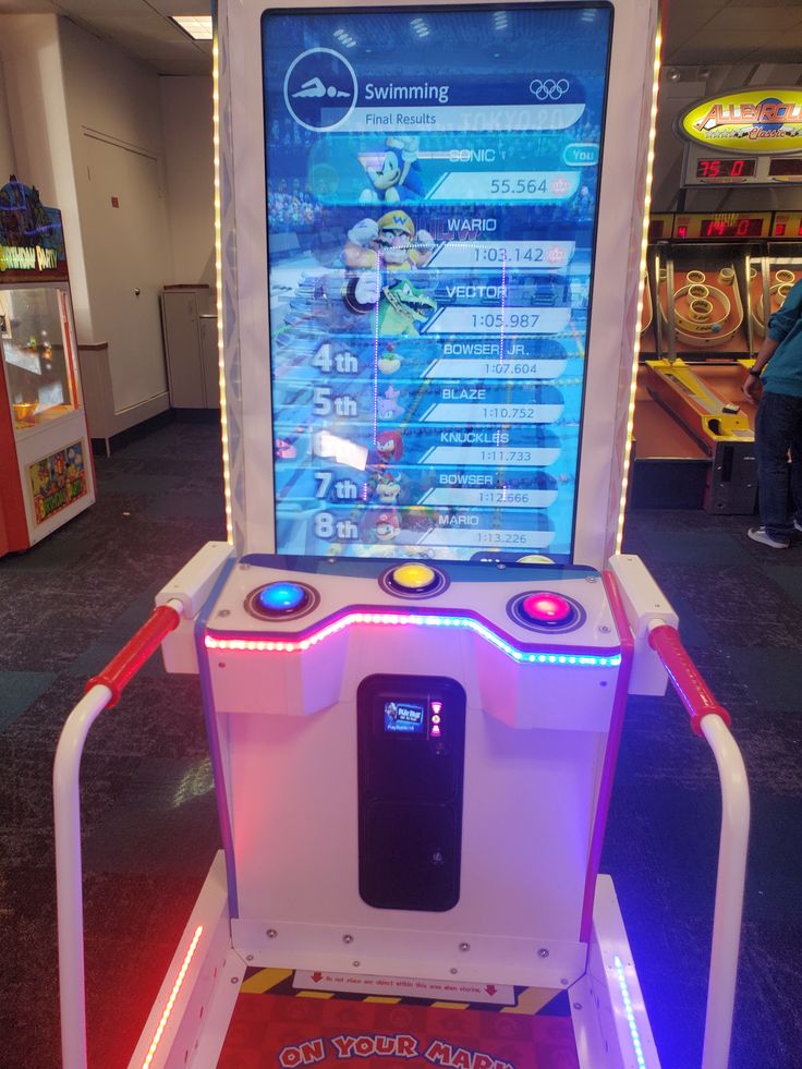 They Had Mario Vs Sonic In Olympic Games At Chuck E Cheeses 😍 In 2024 Olympic Games Chuck E